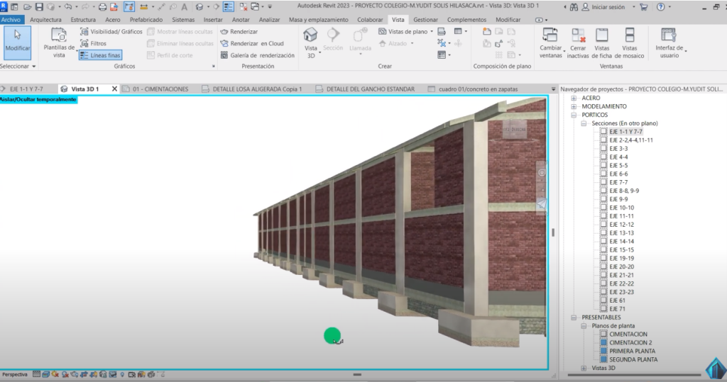 MODELADO Y METRADO DE ESTRUCTURAS CON REVIT - CAD - EXCEL 2024